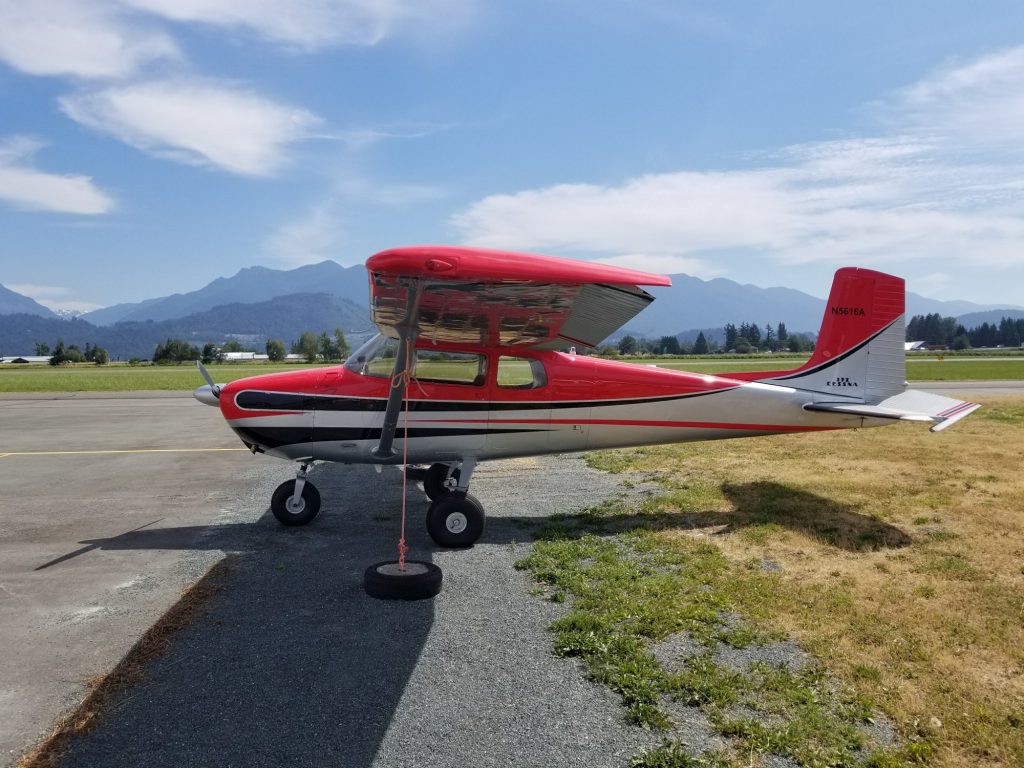 1956 Cessna 172 Paint Interior – Upper Valley Aviation