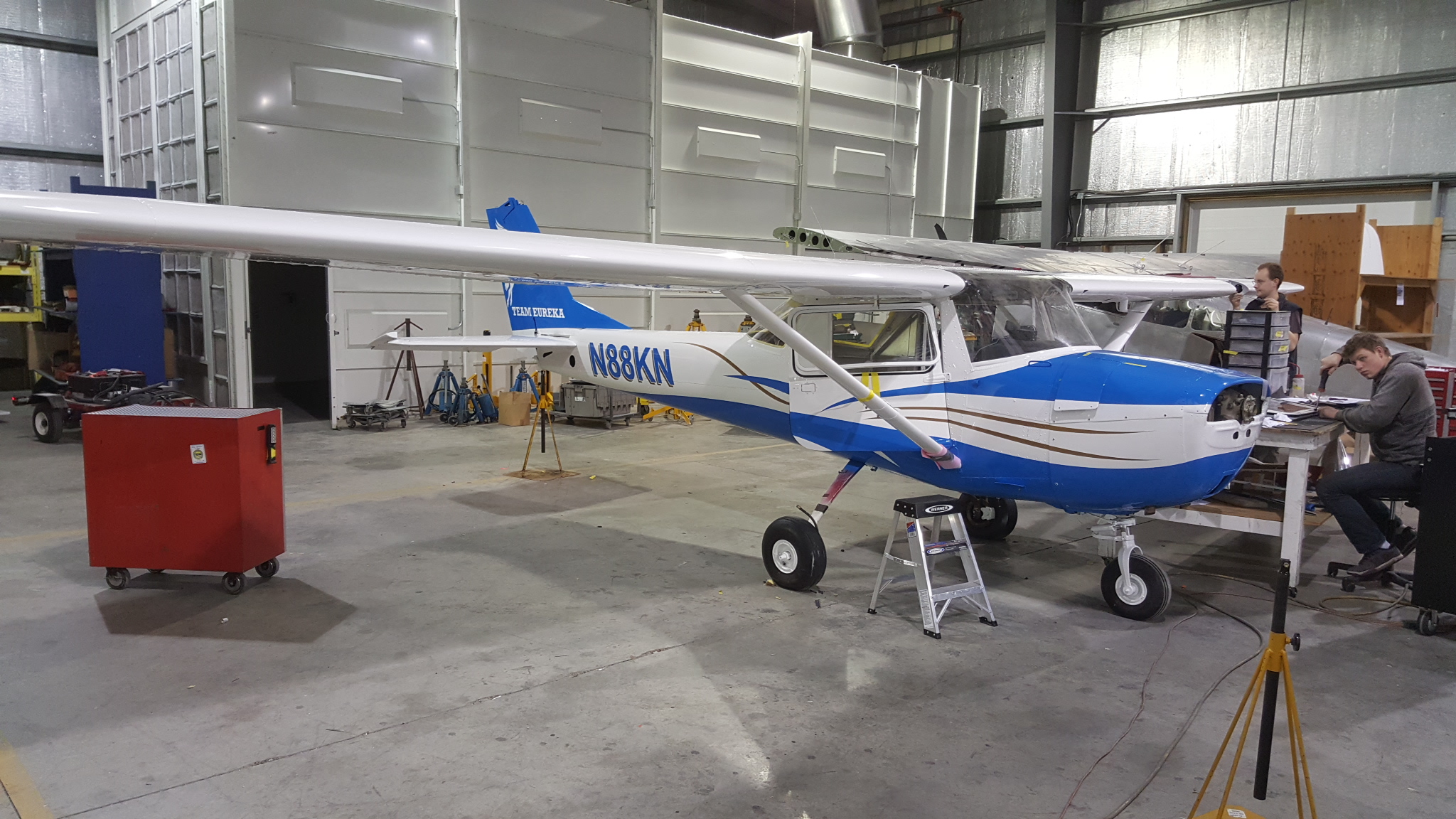 Cessna 150 Paint Interior Refurb – Upper Valley Aviation