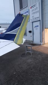 Cessna 172 Rudder Repair – Upper Valley Aviation