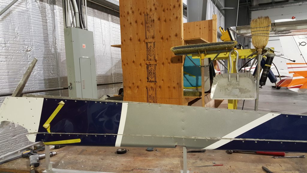 Cessna 172 Rudder Repair – Upper Valley Aviation