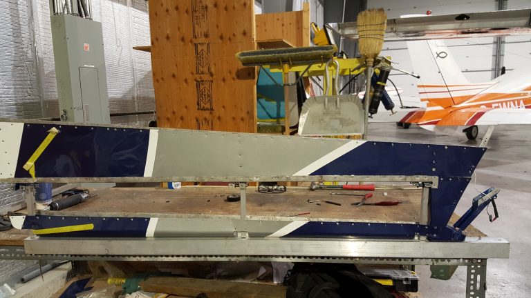 Cessna 172 Rudder Repair – Upper Valley Aviation