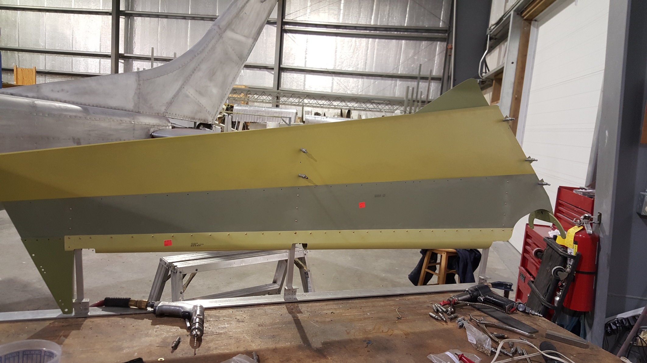 Cessna 172 Rudder Repair – Upper Valley Aviation