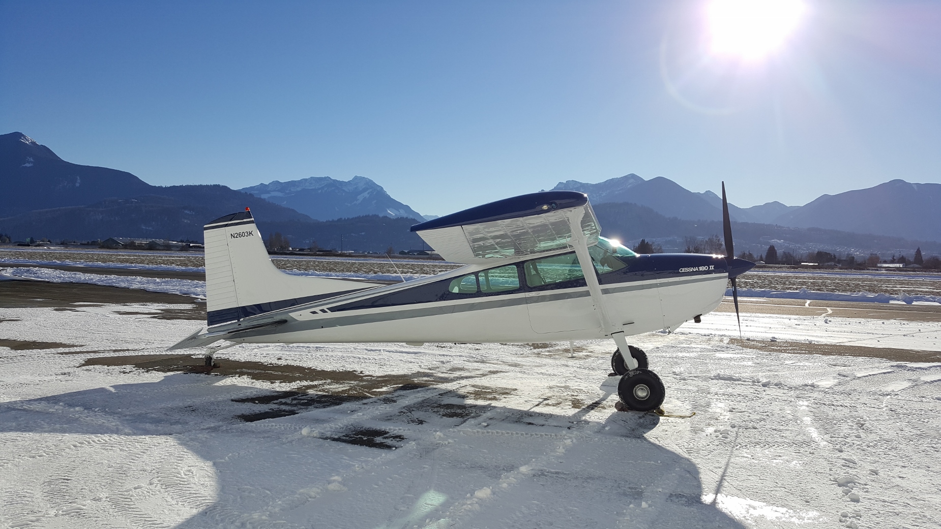 Cessna 180 Paint Interior Refurb – Upper Valley Aviation