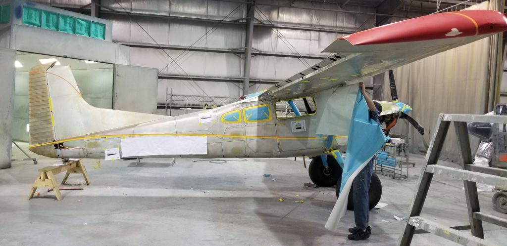 Cessna 180 Paint and Cessna 180 Structures (18) – Upper Valley Aviation